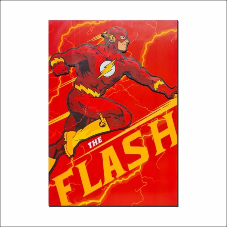 Cuadro con Relieve THE FLASH - La Puerta de Atrás