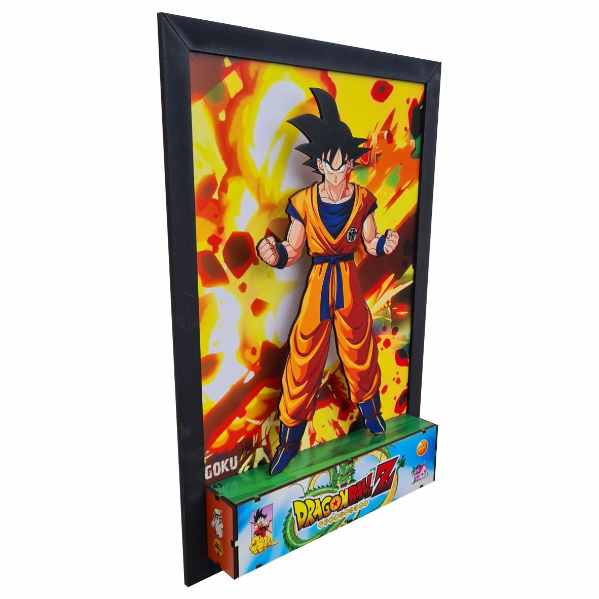 Cuadro Super 3D Dragon Ball Z GOKU - La Puerta de Atrás