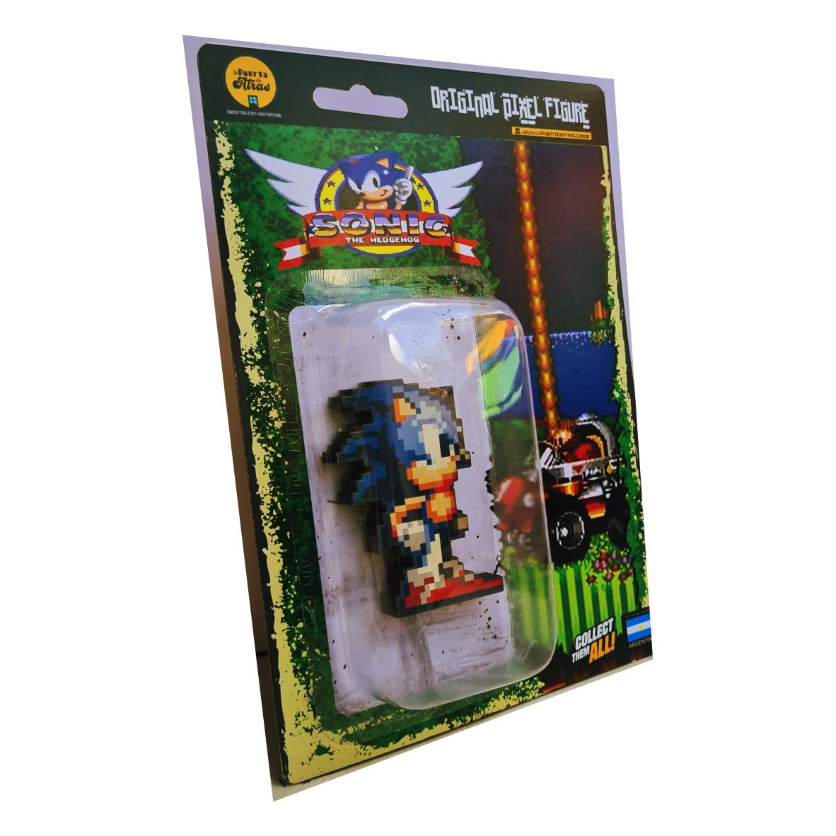Figura Pixel de acción SONIC - La Puerta de Atrás