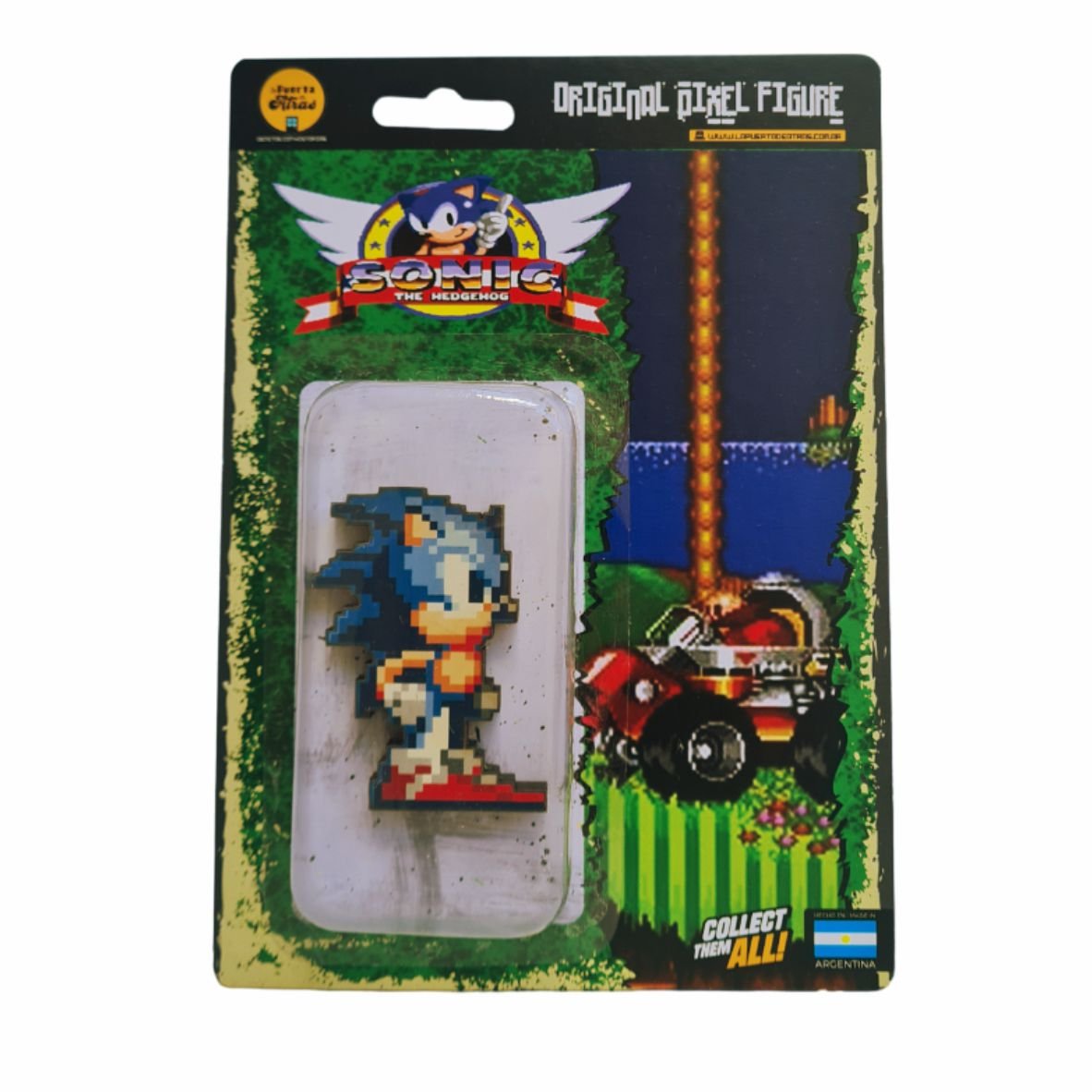 Figura Pixel de acción SONIC - La Puerta de Atrás